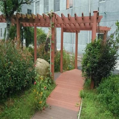 Cina Pergola decorativa del legname WPC del caffè che scanala il giardino all'aperto 5M di Surfacec in vendita