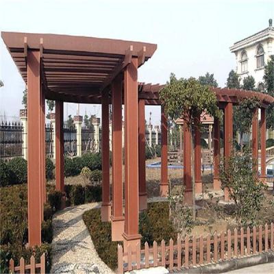 Cina Pergola materiale WPC 5.4M della pergola composita di legno resistente del grano della muffa 5.9M in vendita