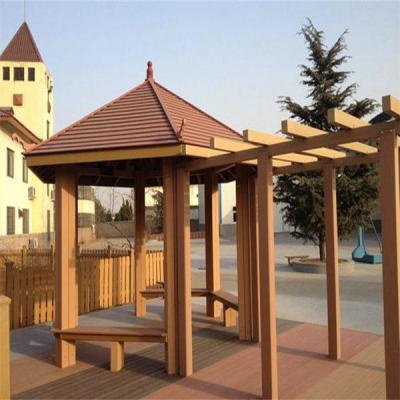 Cina prevenzione fungosa di decadimento della pergola di 5.9M Outdoor Wood WPC impermeabile in vendita