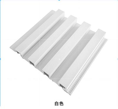 Cina recinto composito bianco all'aperto di scissione 5.8m di segretezza del pannello di parete di prevenzione WPC di 4m in vendita