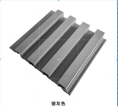 Cina Pannello di parete composito di plastica Wpc 3d della parete di 20MM X di 205 del rivestimento di legno impermeabile del gazebo in vendita