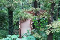 China 1.2m Insect Resistant WPC Railing Biodegradable Bridge Plastic Handrail Systems for sale