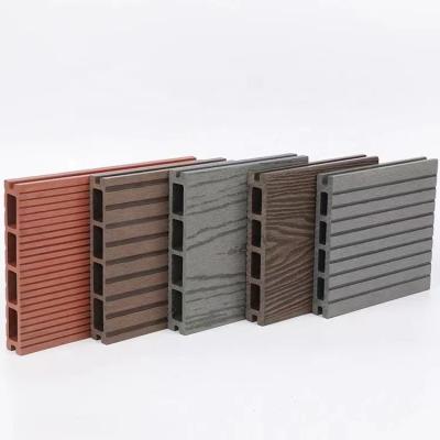 Cina I bordi all'aperto di plastica di Decking del legname sintetico del paesaggio di Wpc rendono incombustibile in vendita