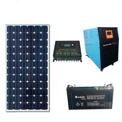 China LEDs Solar Solar generator system and network 6KW home industrial photovoltaic distribution board a full power supply for sale