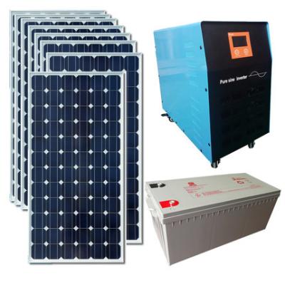 China LEDs Solar Solar generator system and network 20KW home industrial photovoltaic distribution board a full power supply for sale