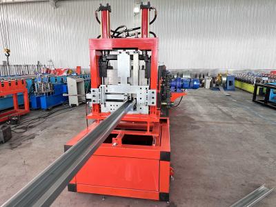 China Smart Model C100 One-Key Switchable CNC C/Z Purlin Line with Multi-Stage Progressive Forming and Servo Tracking Cut for sale