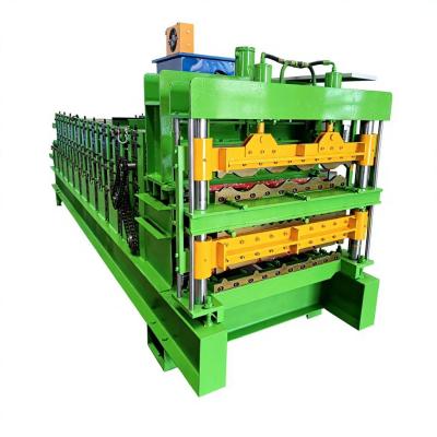 China PLC Control Multi Panel Roofing Machine 5.5kw-7.5kw Roofing Panel Machine for sale