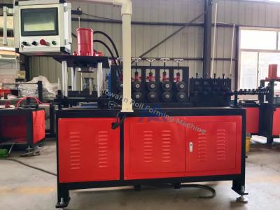 China 8-Station Model 100-10 Heavy-Duty Dual-Head Gear Drive Pipe Clamp Forming Machine with Continuous In-Line Production and Servo-Controlled Feeding for sale