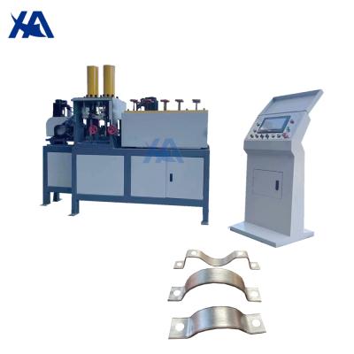 China Howann Model 100-8 Dual-Head 8-Station Gear Drive Pipe Clamp Forming Machine with Quick-Change CNC and Zero-Die Size Changeover for sale