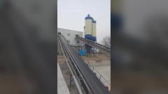 120m3 h Stationary Concrete Batching Plant High Efficiency
