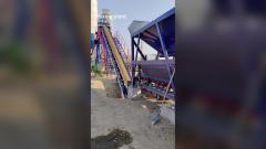 HZS120 Concrete Batching Plant High Output Solution