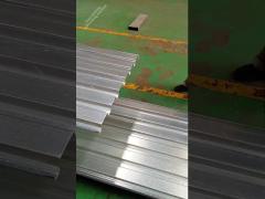 PLC Control Roof Roll Forming Machine High Precision