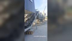 HZS120 Concrete Batching Plant 120m3h High Capacity