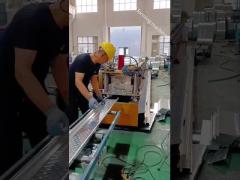 Automatic CZ Steel Roll Forming Machine for Drywall Profiles