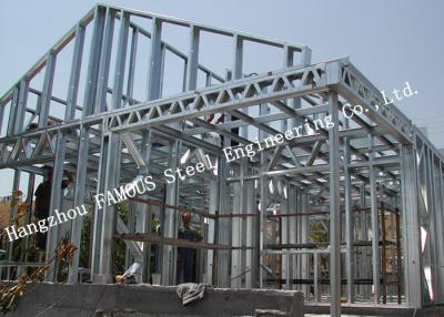 China Prefab House Light Steel Villa Metal Buildings With Welded Frame Easy Construction for sale