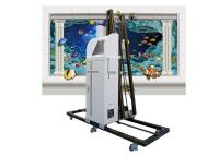 China Single Head Dx7 3D Vertical Wall Painting Machine Printer Full Automatic for sale