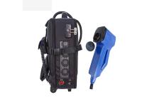 China Non Pollution Backpack Laser Cleaning Machine 13000mm/S Interchangeable Lens for sale