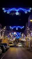 China LED City Christmas Lights 3.5m x 0.8m 80W Outdoor Street Decoration for sale