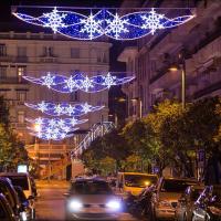 China 100W LED Street Decorative Light 4.3m x 0.8m IP65 Outdoor Holiday Decoration for sale