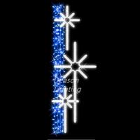 China Christmas Pole Light Motif 30W 2m LED Outdoor Decoration IP65 Waterproof for sale