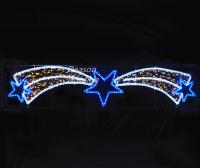 China LED Christmas Street Decoration Lights 70W 3m x 1m Customizable IP65 Outdoor for sale