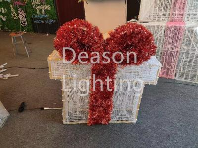 China Lighted christmas gift boxes for sale