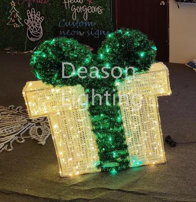 China Lighted christmas gift boxes for sale