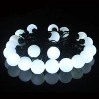 China 5m 20 LED Big Ball String Lights 40mm IP65 Waterproof for Christmas Garden Decor for sale
