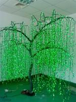 China LED Weeping Willow Tree Light 2.5m Height 4536 LEDs 110V 220V IP65 Outdoor Decoration for sale
