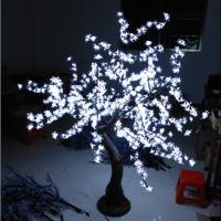 China White LED Cherry Blossom Tree Light 1.5m 864 LEDs IP65 Outdoor Decorative for sale