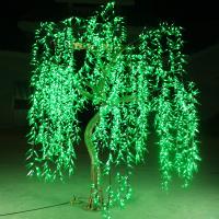 China Outdoor LED Willow Tree Light 2.5m Height 2500 LEDs IP65 Waterproof Decorative Lighting for sale