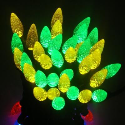 China led christmas string lights c6 ul multi for sale