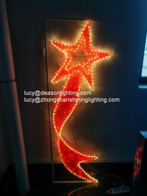 China christmas street decorations led pole light motif for sale