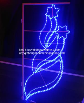 China outdoor pole decorative christmas street light for sale