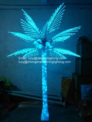 China color changing led palm tree light for sale