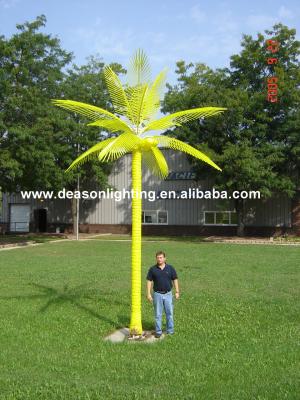 China 2016 Promotion China made Led artificial coconut tree, outdoor led palm tree light for dec for sale