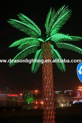 China artificial led light palm tree for sale