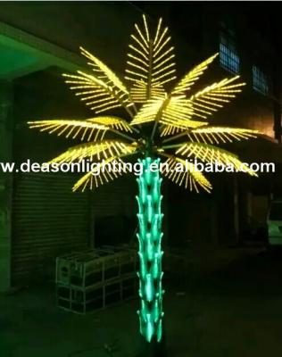 China artificial led light palm tree for sale