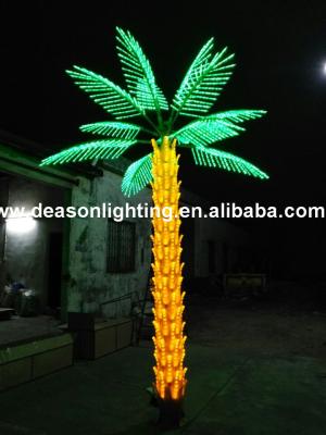 China outdoor lighted palm trees for sale