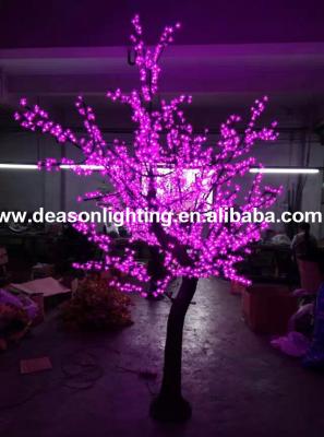 China LED artificial cherry blossom tree lights for sale