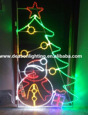 China 2017 New Outdoor Christmas street decorations light 2D led pole motif lights for sale