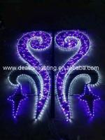China Decorative Pole Mounted Christmas Lights 70W 1.7m LED Motif Light IP65 for sale