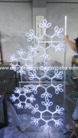 China Christmas Decorative Light Pole 100W 1.9m Outdoor LED Motif Light for Street Park for sale