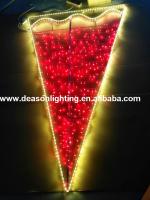 China LED Pole Christmas Light 80W 2m High Decorative Motif Light for Outdoor Holiday Display for sale
