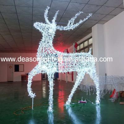 China Led Christmas reindeer outdoor decoration for sale