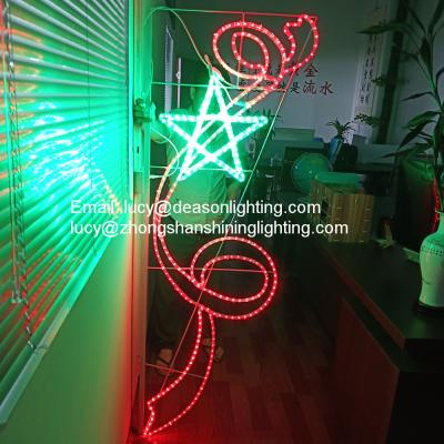 China christmas pole mounted motif light for sale