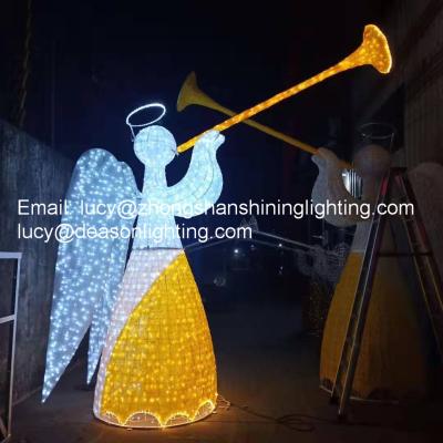 China led christmas angel for sale