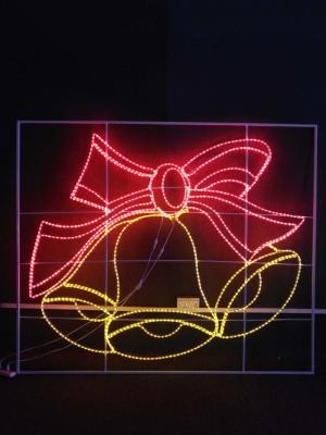 China LED Bell Motif Light 50W 2.2m x 1.75m Outdoor Christmas Decoration for sale