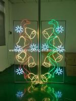 China LED Light Pole Christmas Decorations 80W 2m Outdoor Street Motif Lights IP65 for sale