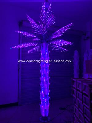 China color changing led palm tree light for sale